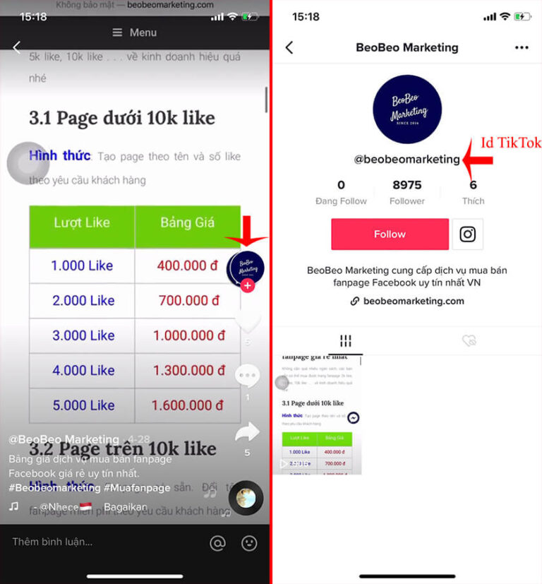 Id TikTok là gì? Cách tìm Id Tik Tok bằng Video / bằng SĐT